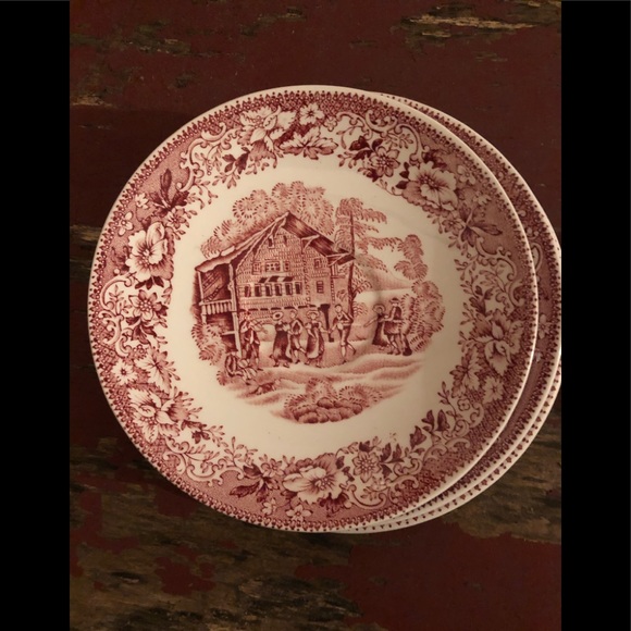 Avon Cottage Wedgewood | Other | 3 Vintage Avon Cottage Wedgewood Co ...